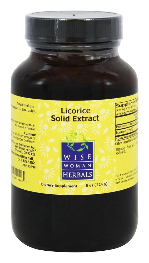 Wise Woman Herbals - Licorice Root Extract Liquid - 8 oz - Extra ...