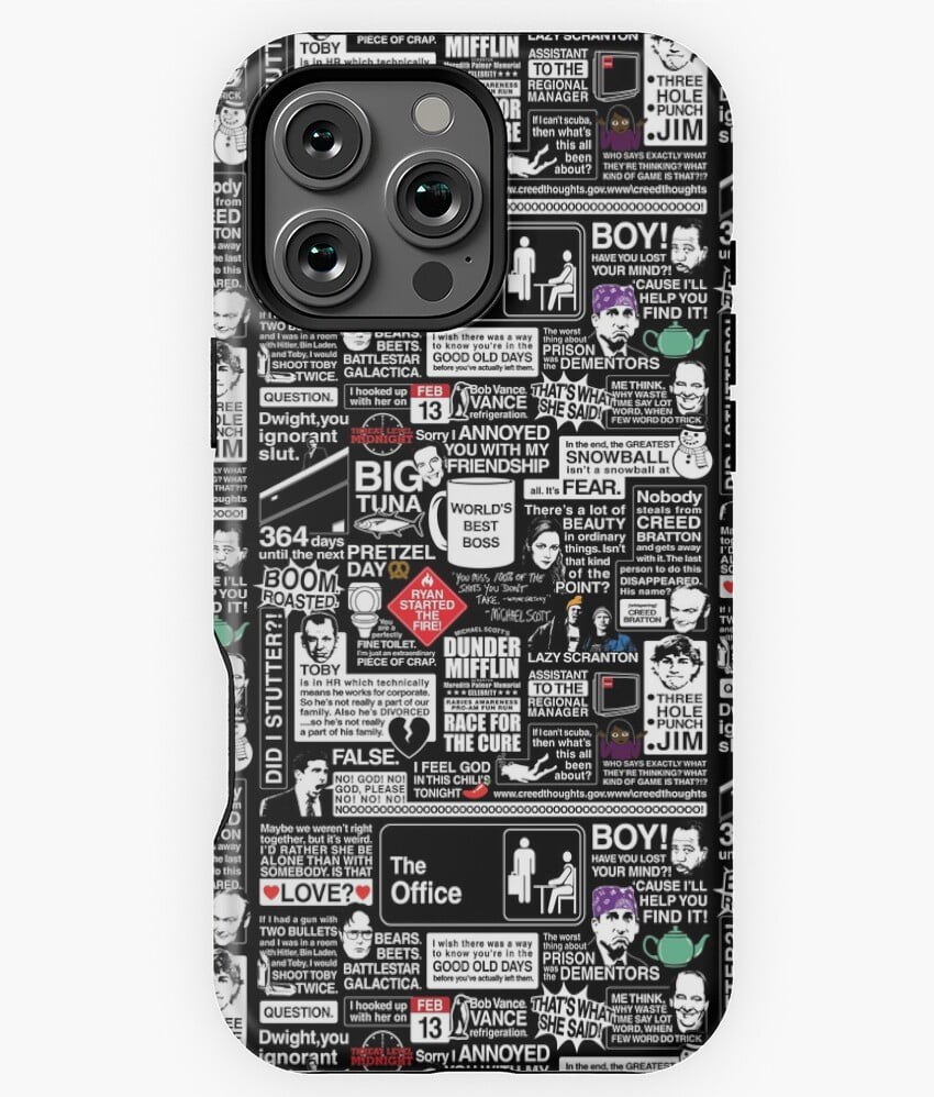 Wise Words From The Office M20607 Phone case for iPhone 11 to 16 Pro ...
