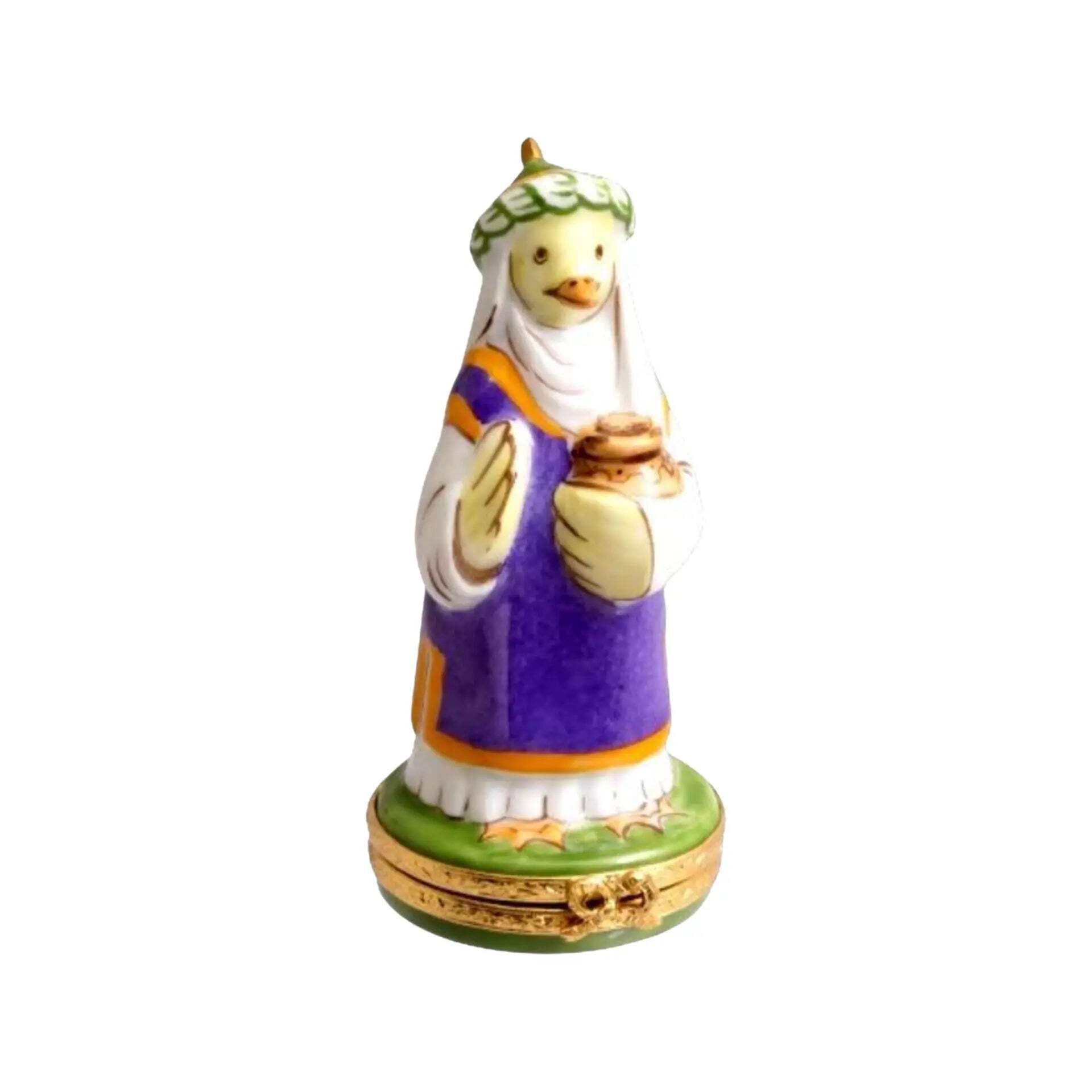 Wiseman Duck Limoges Box Figurine by Artoria Collector Limoges Box ...
