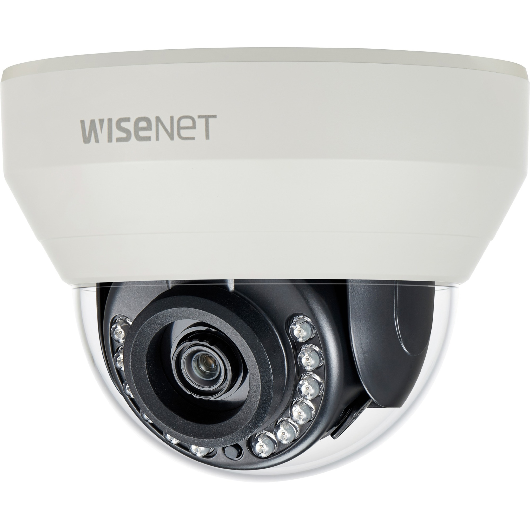 Wisenet HCD-7010R 4 Megapixel HD Surveillance Camera, Color, Monochrome, Dome, Ivory - Walmart.com
