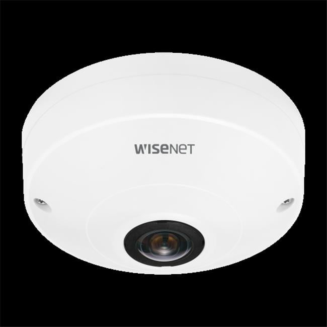 Wisenet QNF-9010 12 Megapixel Indoor Network Camera, Color, Fisheye ...