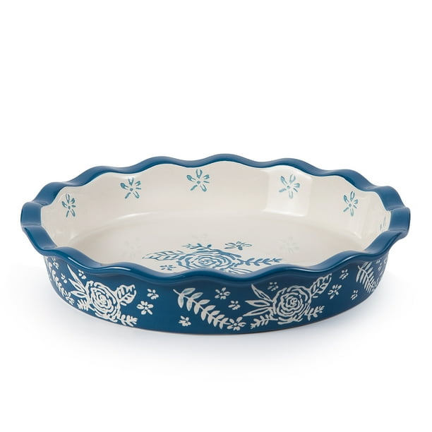 Wisenvoy Pie Pan Ceramic Pie Dish Deep Dish Non-Stick Pie Pans for ...