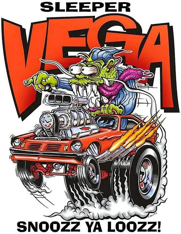 Wisesign Super Vegas Snooze Ya Lose, Rat Fink Monster, Ed Roth, Big ...