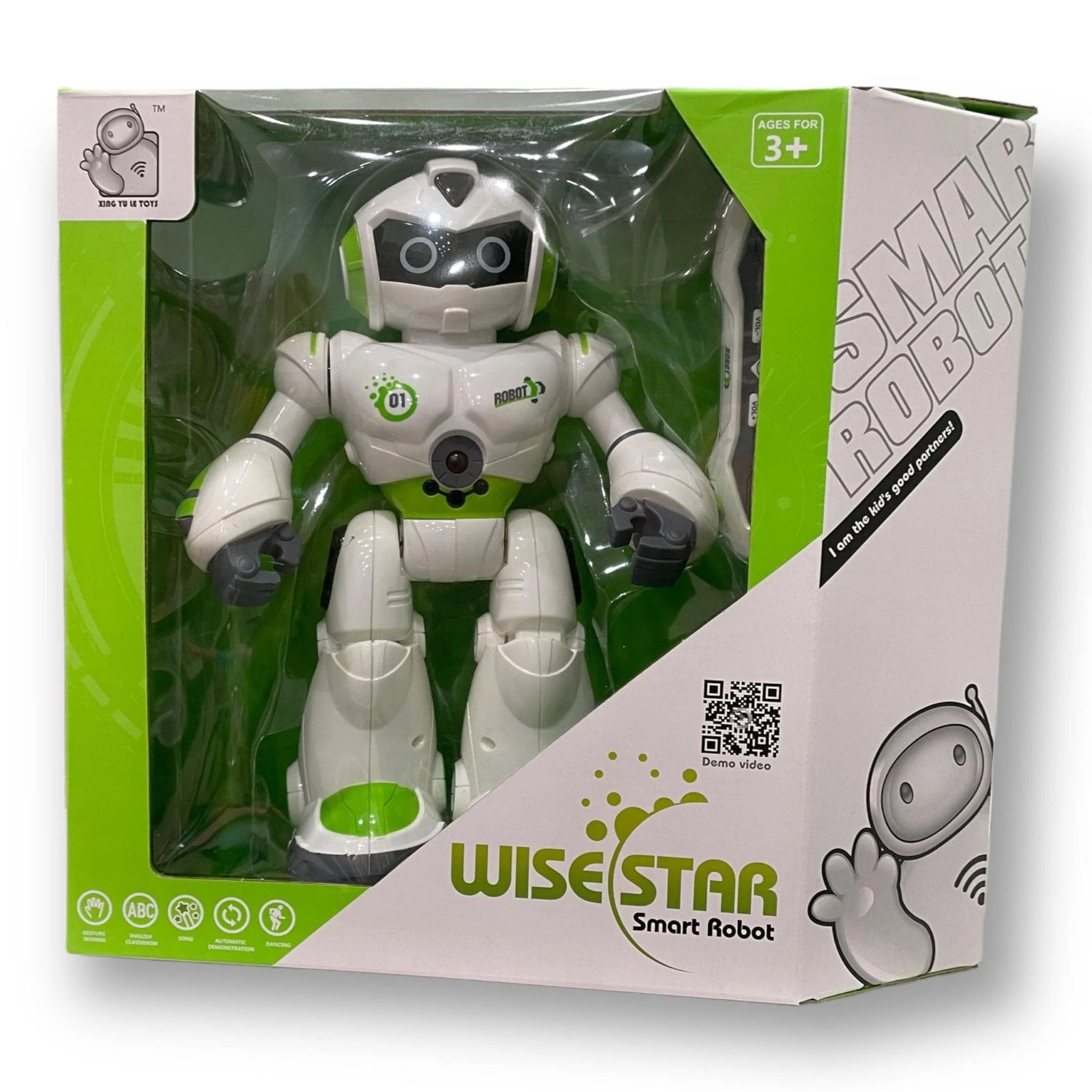 Wisestar Smart Robot Gesture Sensing Shield and Space Guns And Remote ...