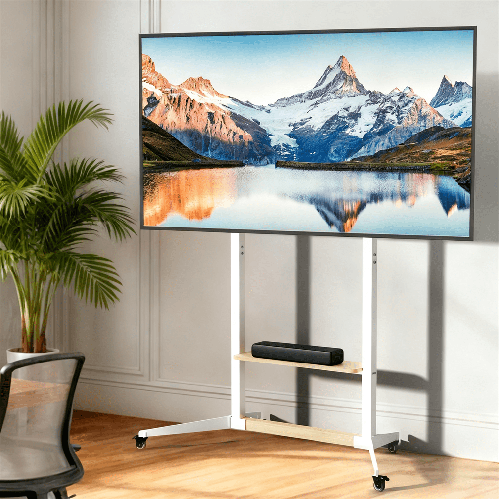 Wisfor 40" 45 50 55 60 65 70 80 90 100" Large TV Floor Stand Mount ...