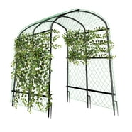 Mr. Garden 7-Feet Trellis with Adjustable Arms for Climbing Plants ...