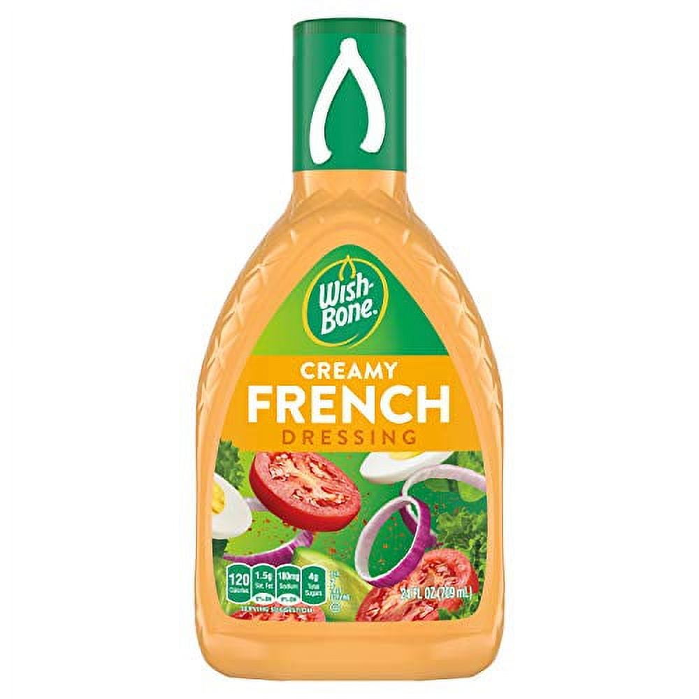 Wish-Bone Creamy French Dressing, 24 Fl Oz (Pack of 6) - Walmart.com