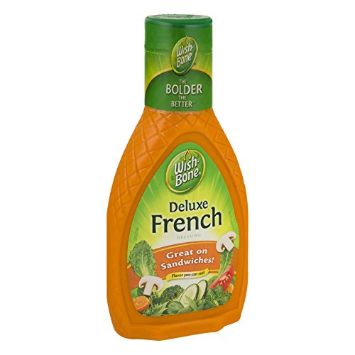 Wish-Bone Deluxe French Dressing Bottle, 8 oz - Case of 12 - Walmart.com