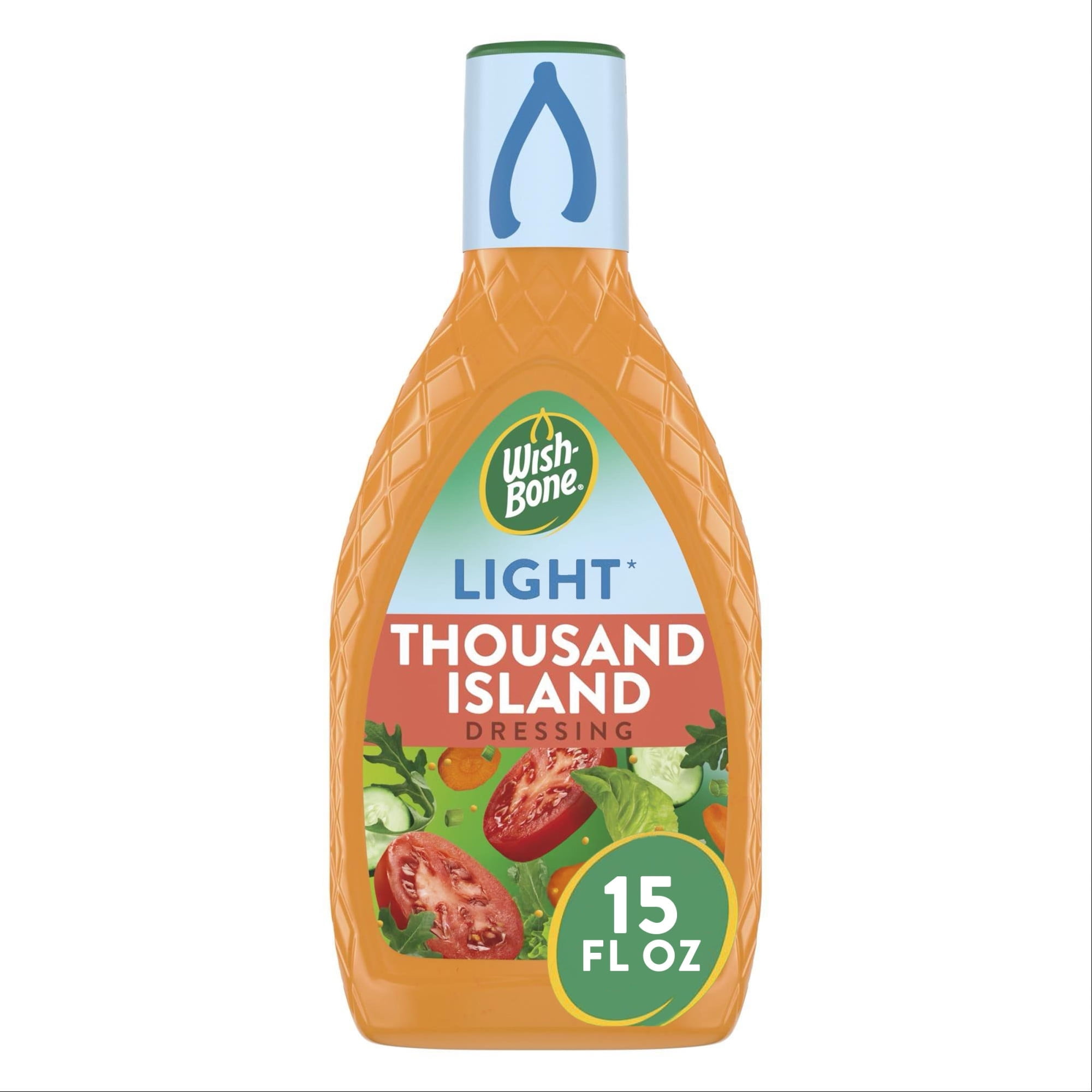 Wish-Bone Light Thousand Island Salad Dressing 15 fl oz (Pack of 4 ...