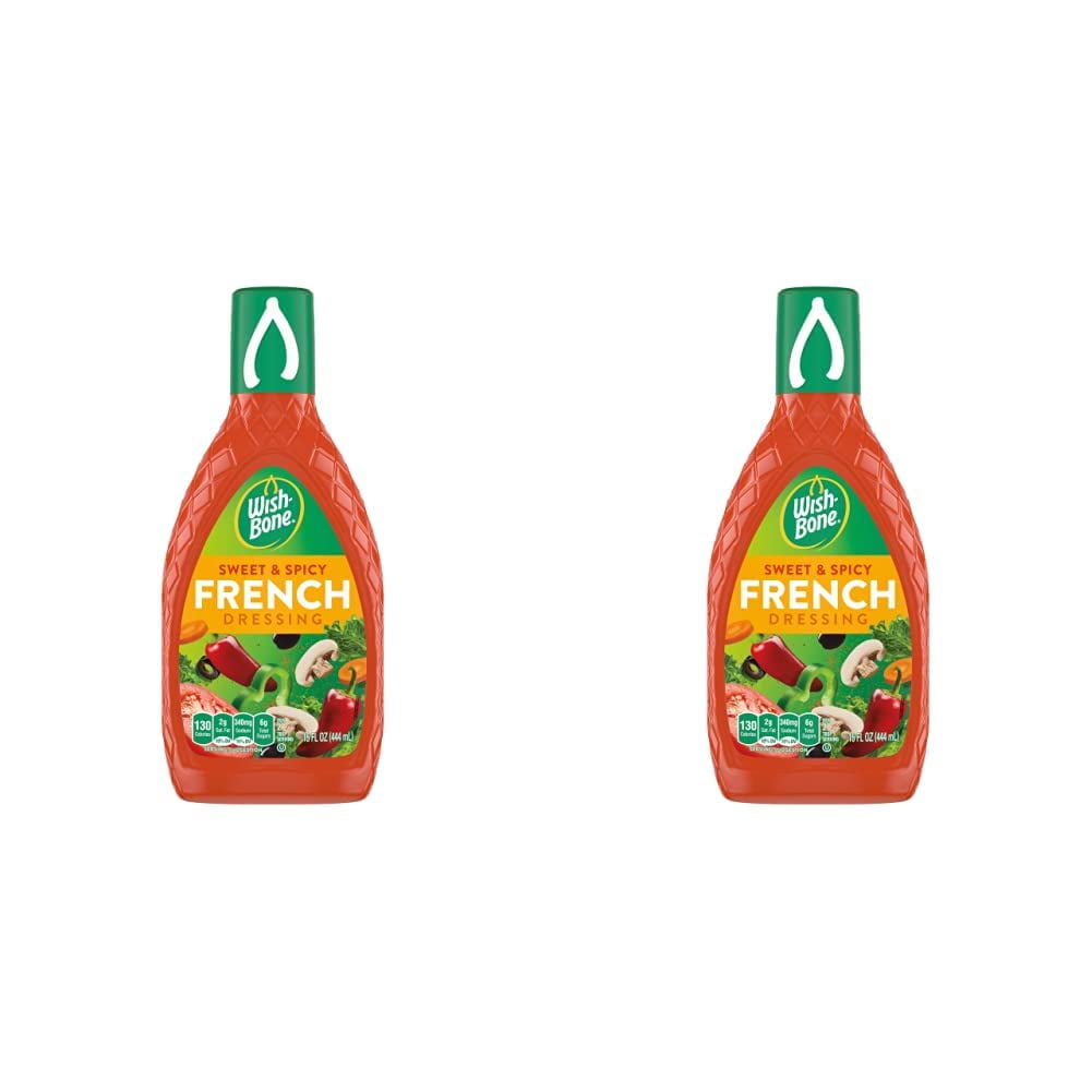 Wish-Bone Sweet & Spicy French Dressing, 15 FL oz (Pack of 2) - Walmart.com
