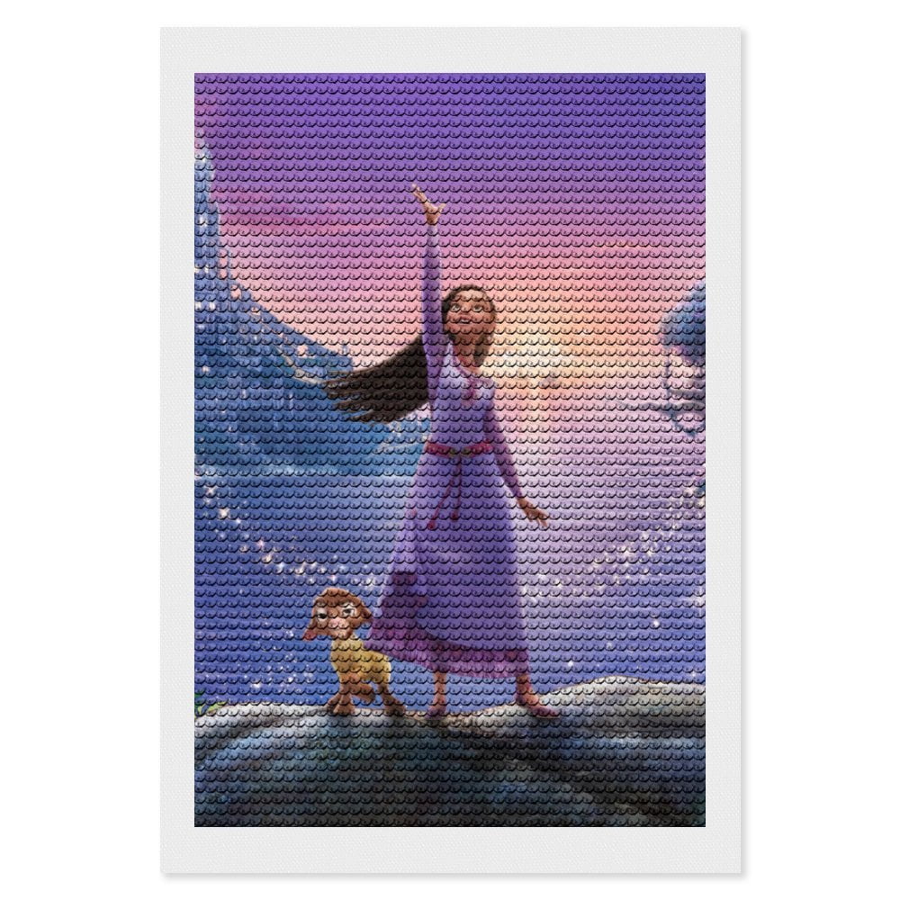 Wis-h Diamond Art Kits DIY 5D Anime Painting by Number Kits Full Drills ...