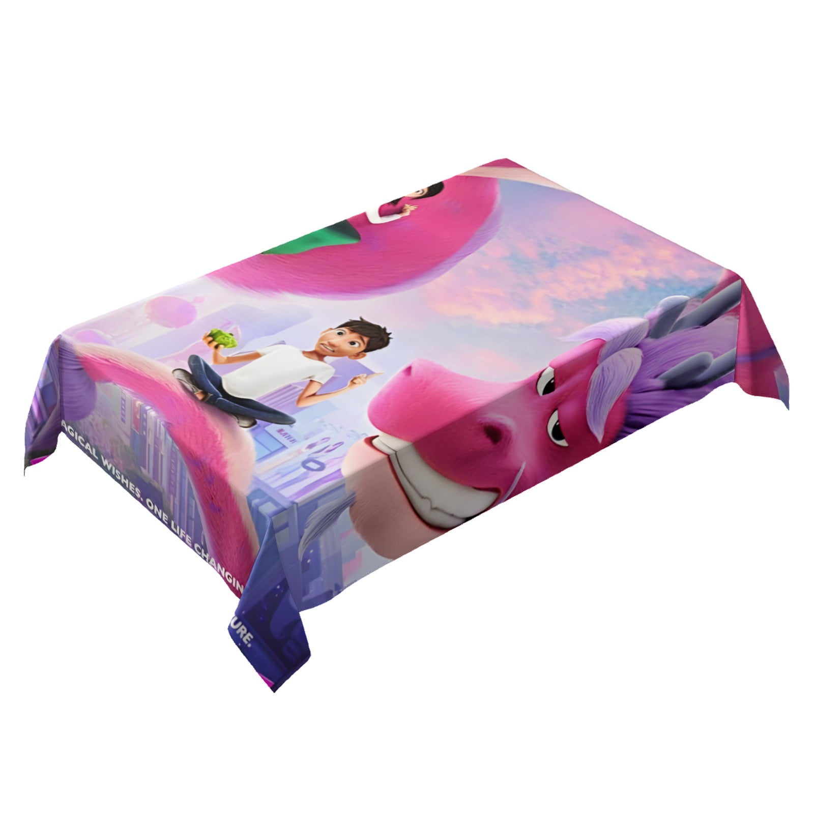 Wish Dragon square tablecloth has an iconic print, fits most tables ...