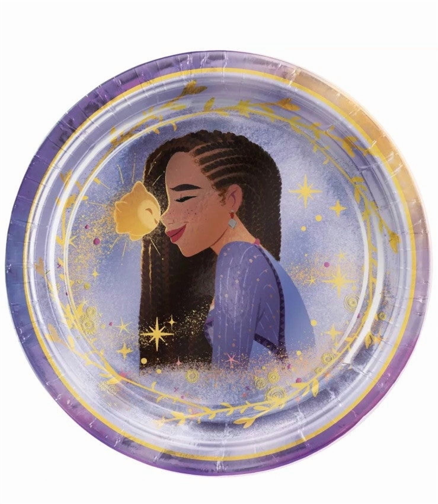 Wish Foil Hot Stamped Small Paper Plates (8ct) - Walmart.com