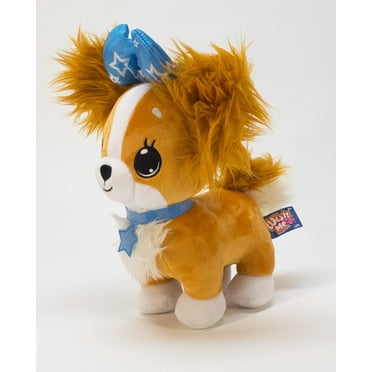 Little Bow Pets 9" Sprinkle Bow Dog Plush Toy - Walmart.com