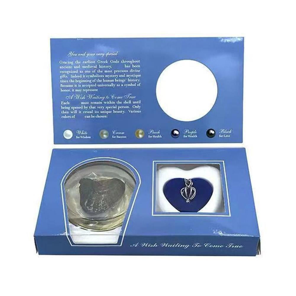 Wish Pearl Necklace Kit, Oysters with Pearls Inside, Pearl Cage ...