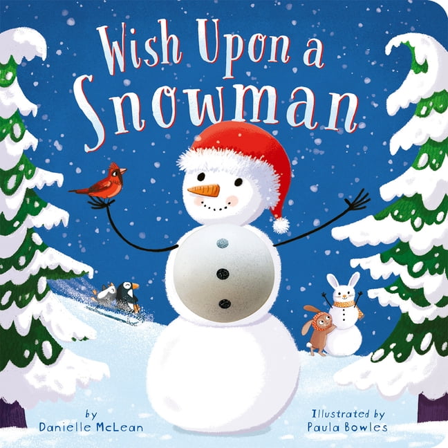 Wish Upon a Snowman: A Touch-And-Feel Christmas Board Book with Squishy ...