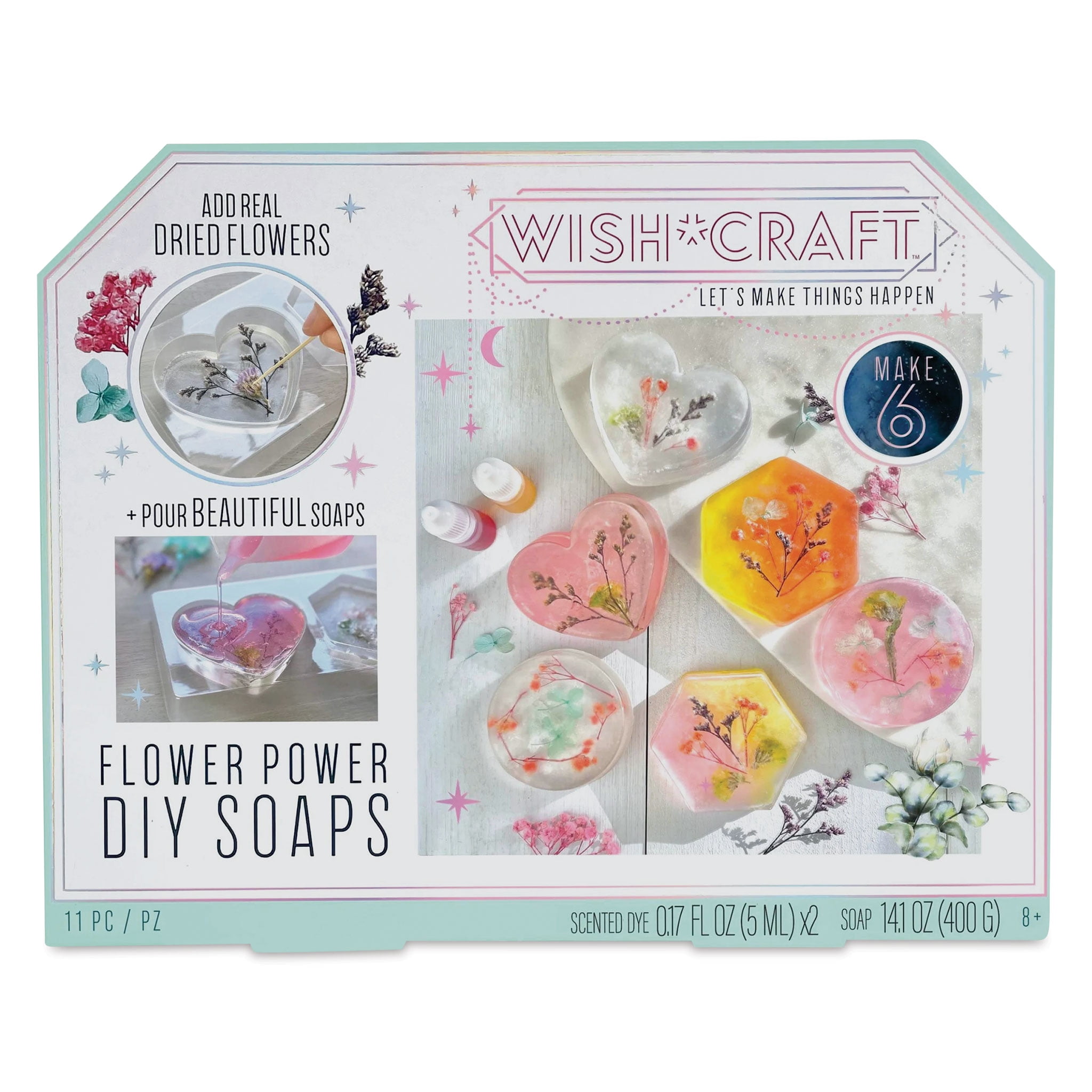 WishCraft Flower Power DIY Soaps Kit - Walmart.com