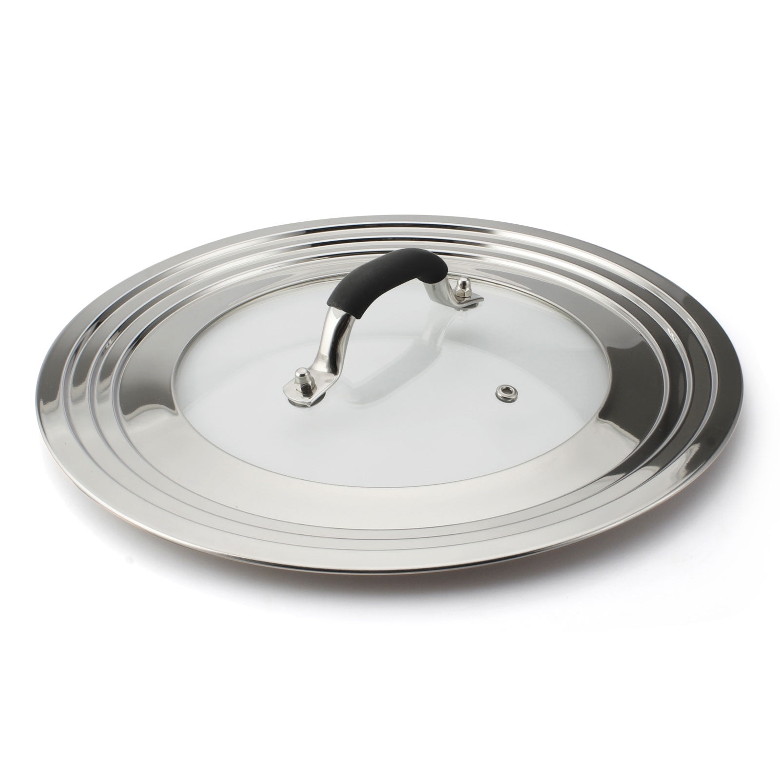 WishDirect Large Stainless Steel Universal Lid for 8.25-12 inch Pans ...
