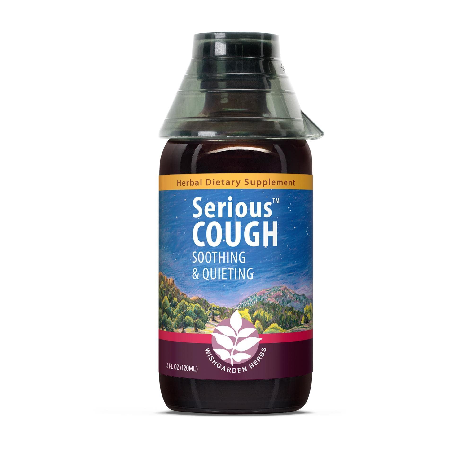 WishGarden Herbs - Serious Cough, Organic Herbal Cough Suppressant ...