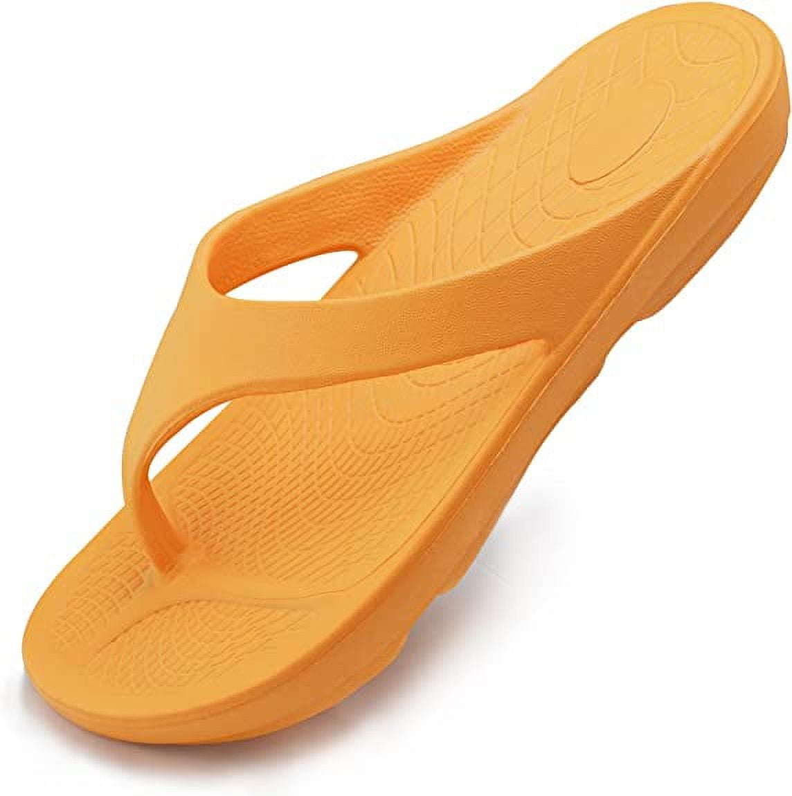 Wishcotton Women's Flip Flop Sandals Lightweight Thong Sandals Recovery ...