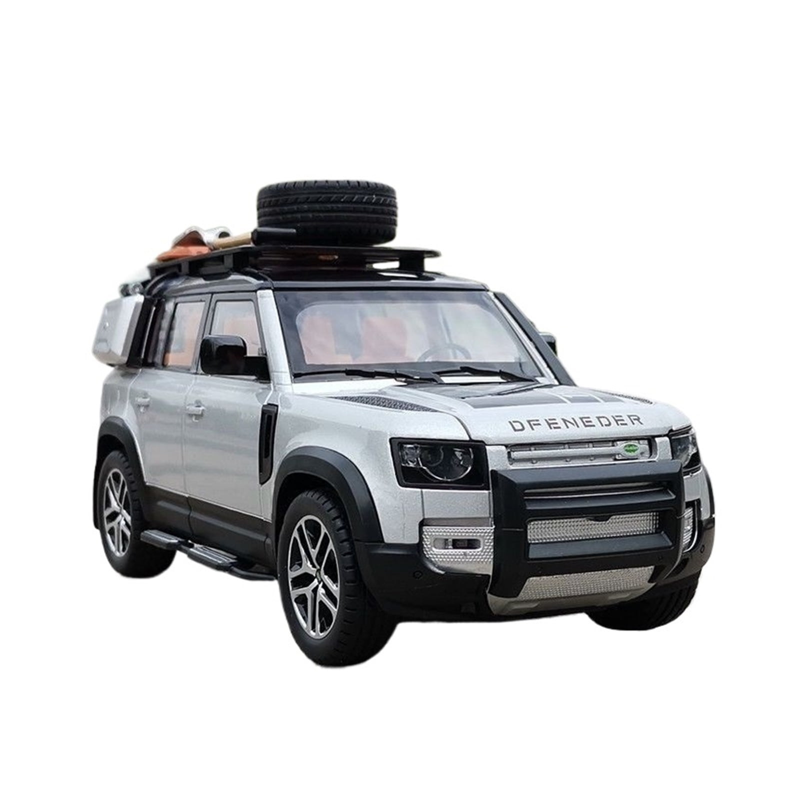 Wisher 1/24 Range Rover Defender Alloy Car Model Diecast Metal Toy Off ...