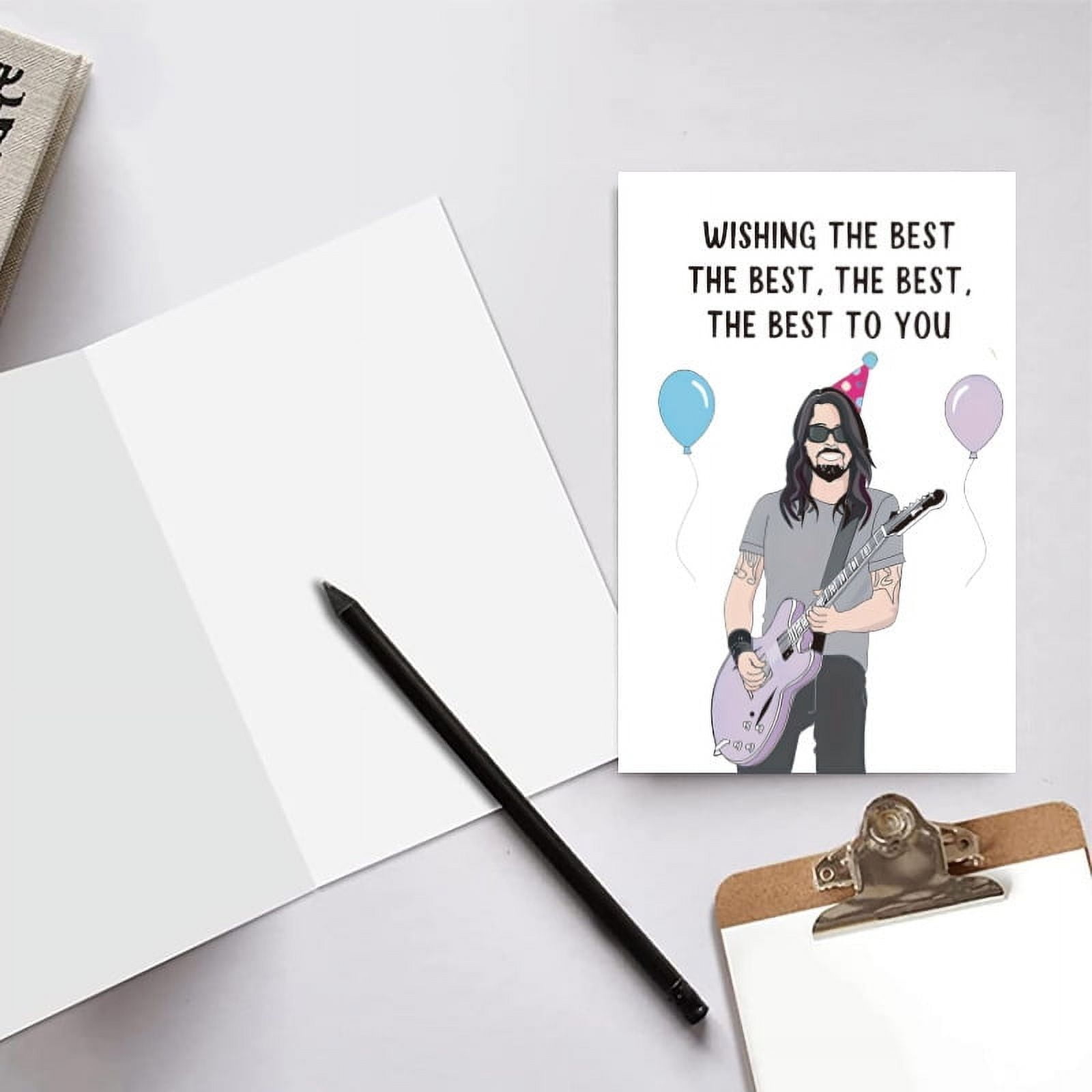 Wishing You the Best Funny Greeting Card — Blank Inside with Envelope ...