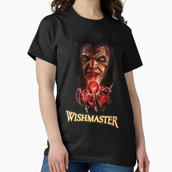 Wishmaster 90s Djinn Genie Horror Movie Villain Graphic H23602 Unisex T ...