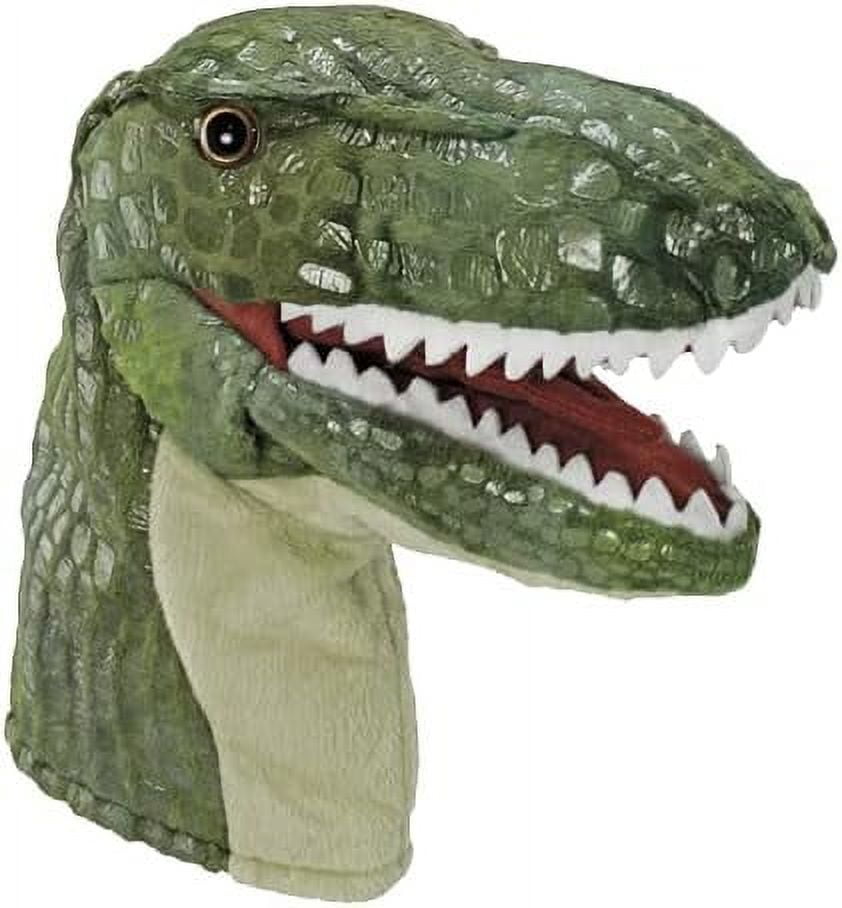 Wishpets Dinosaur Head Puppet Toy, T-Rex Hand Puppet Plush, 10 ...