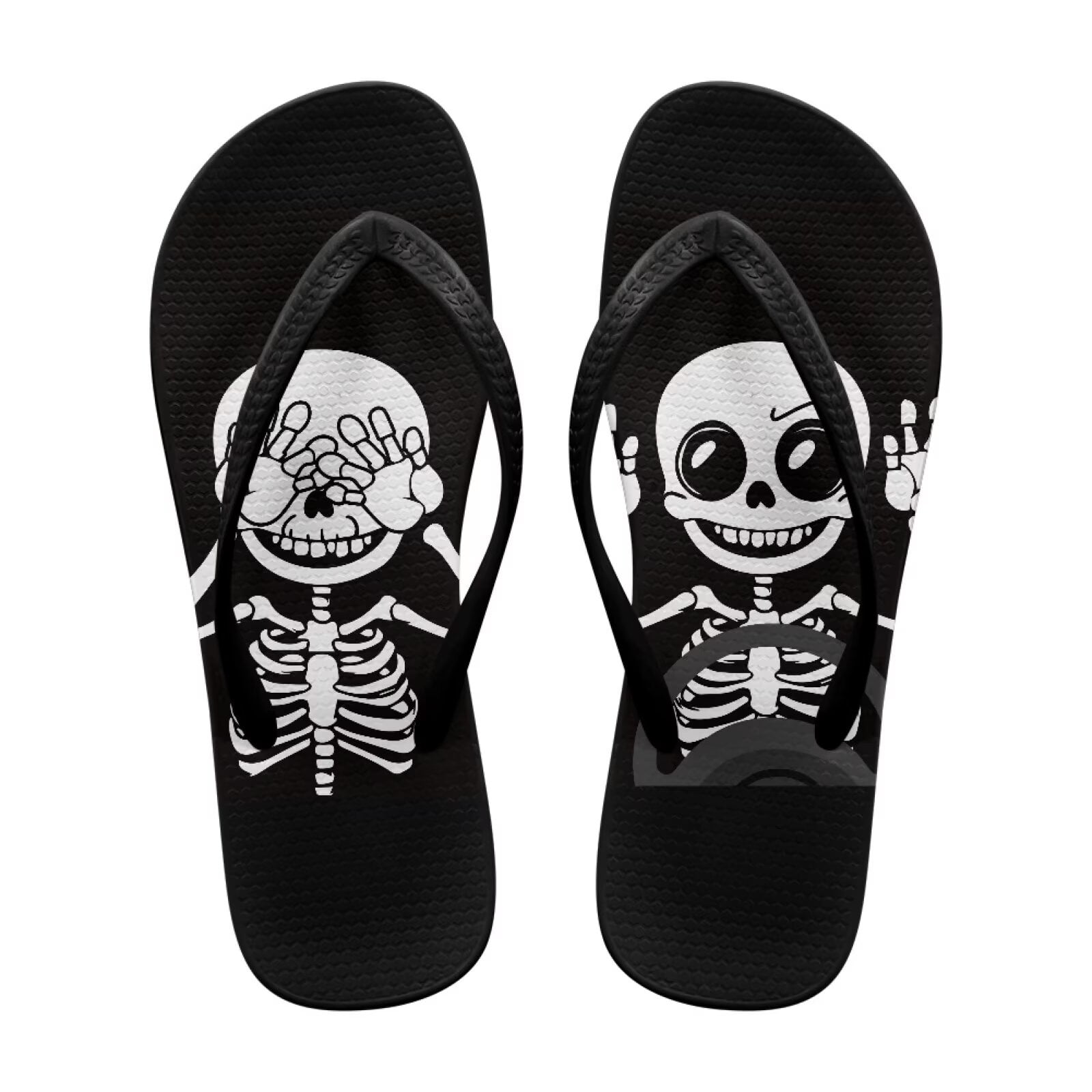 Wismoutput Non-Slip Womens Flip Flops Bathroom Sandals Shower Shoes ...