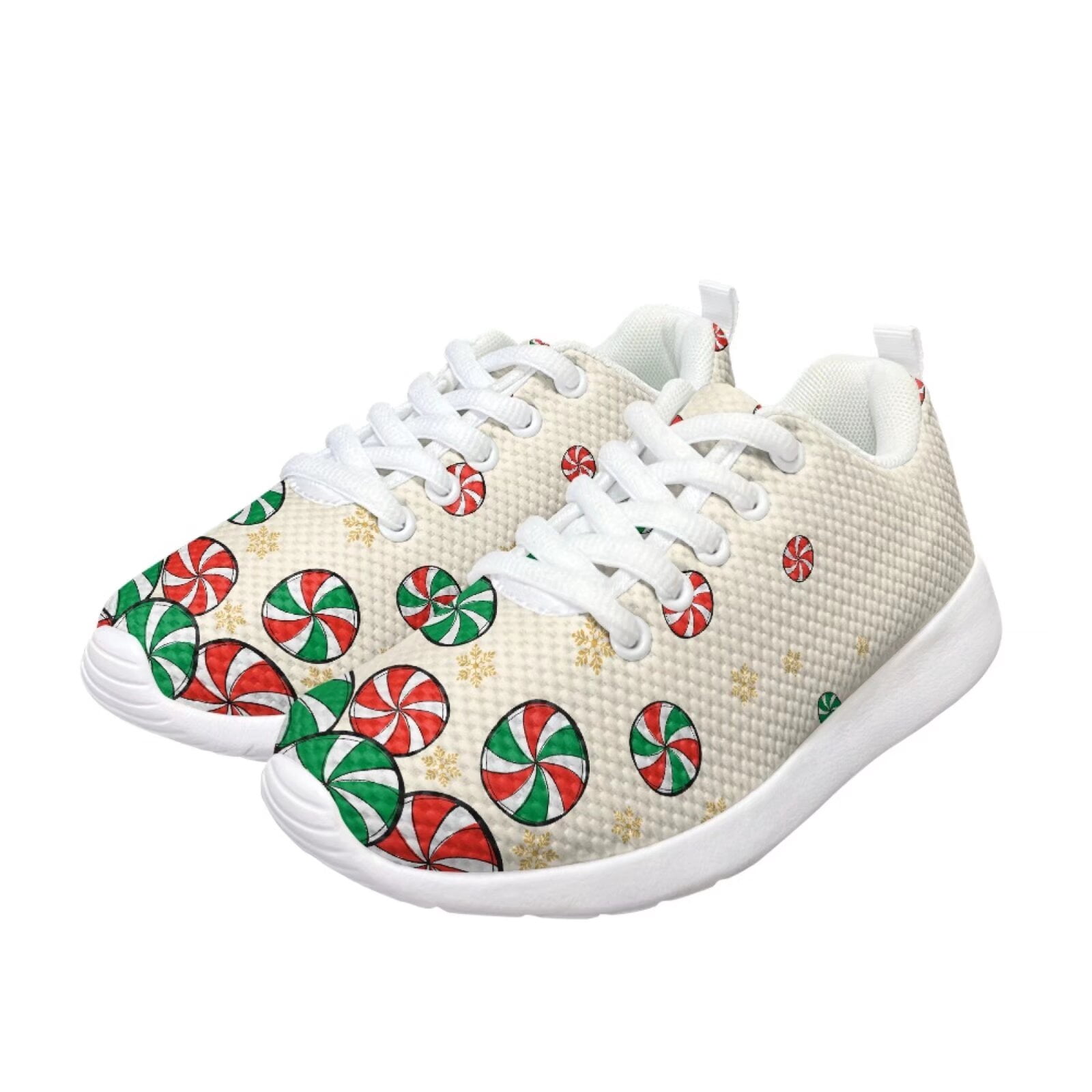 Wismoutput Running Shoes with Colorful Candies for Kids Girls Anti-Slip ...