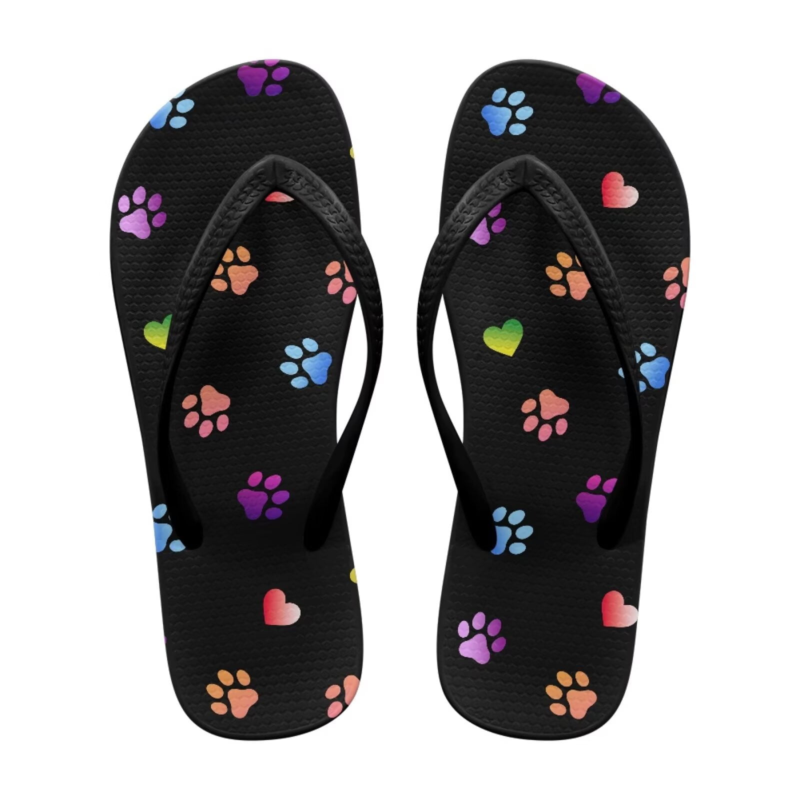 Wismoutput Women's Sandals Flip Flops Non Slip Summer Beach Water Shoes ...