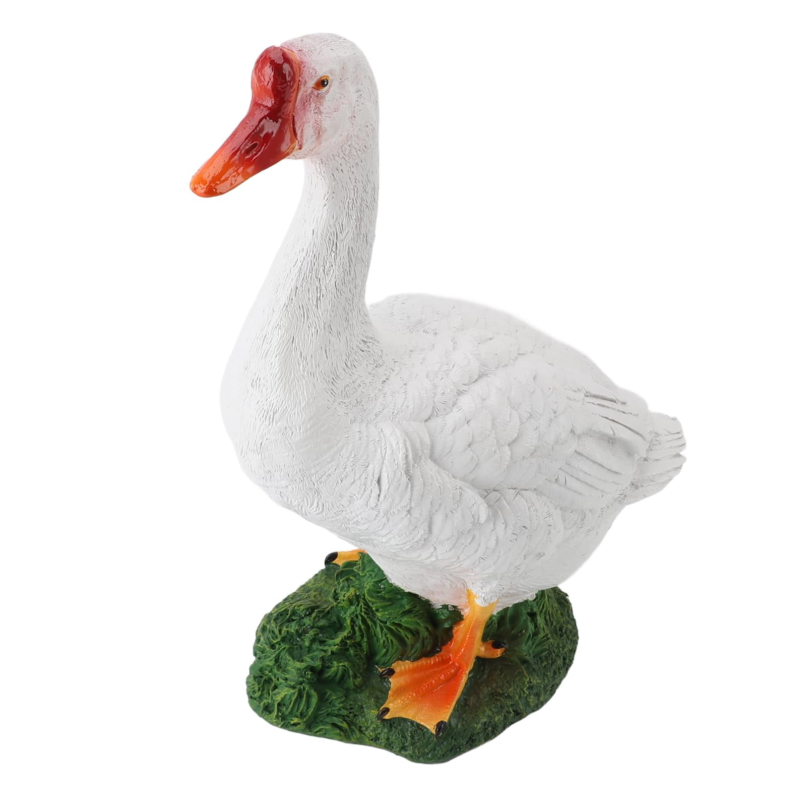 Wisoqu Resin Garden Patio Goose Statues Decor, Outdoor Realistically ...