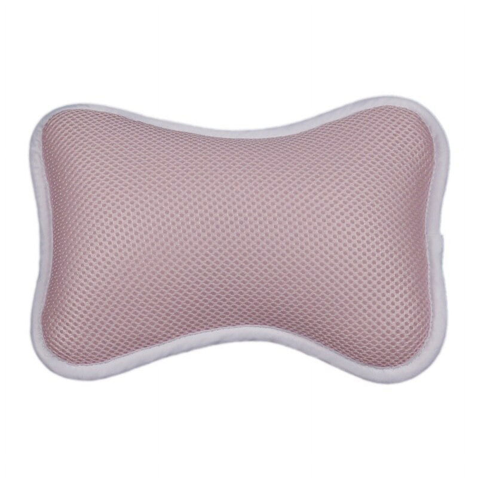 Wisremt 3D Mesh Spa Non-Slip Cushioned Bath Tub Spa Pillow Bathtub Head ...