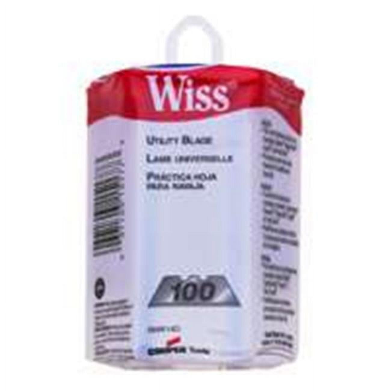 Wiss RWK14D 100 Piece Utility Knife Blade Dispenser - Walmart.com