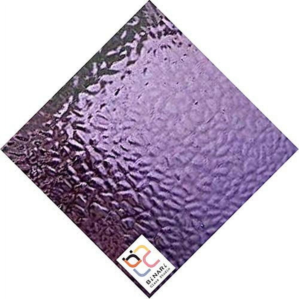 Wissmach Stained Glass Sheet And Mosaic Glass: Lavender English Muffle ...