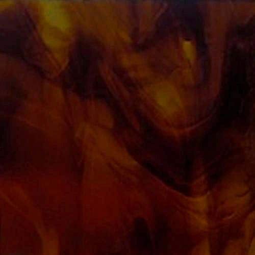 Wissmach Stained Glass Sheet and Mosaic Glass: Medium Amber and Dark ...