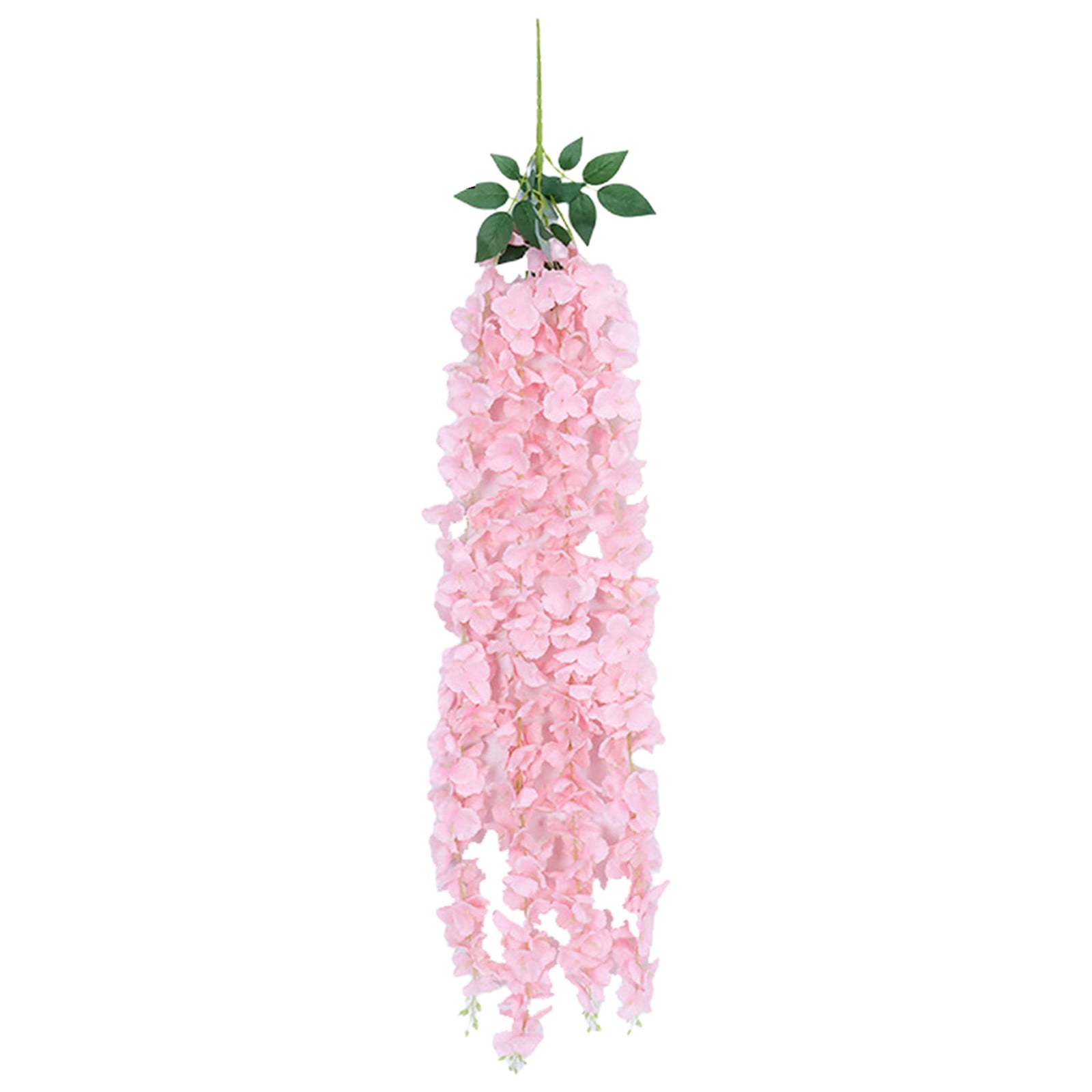 Wisteria Hanging Flowers,3 Strands Artificial Silk Wisteria Vines Fake ...