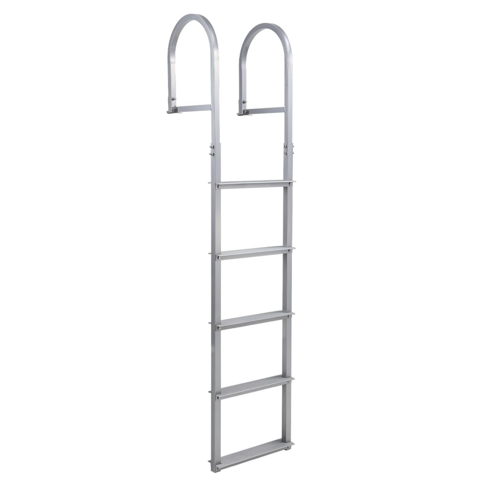 Wisykoke 5-Step Dual Handrails Dock Straight Vertical Ladder, Anti ...