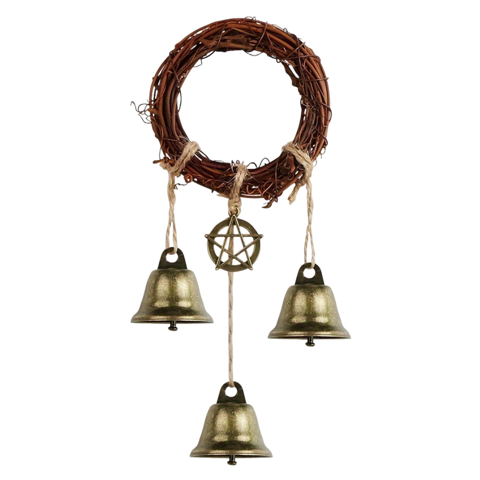 Witch Bells for Home Decor, Hanging Halloween Christmas Bells, Witch ...