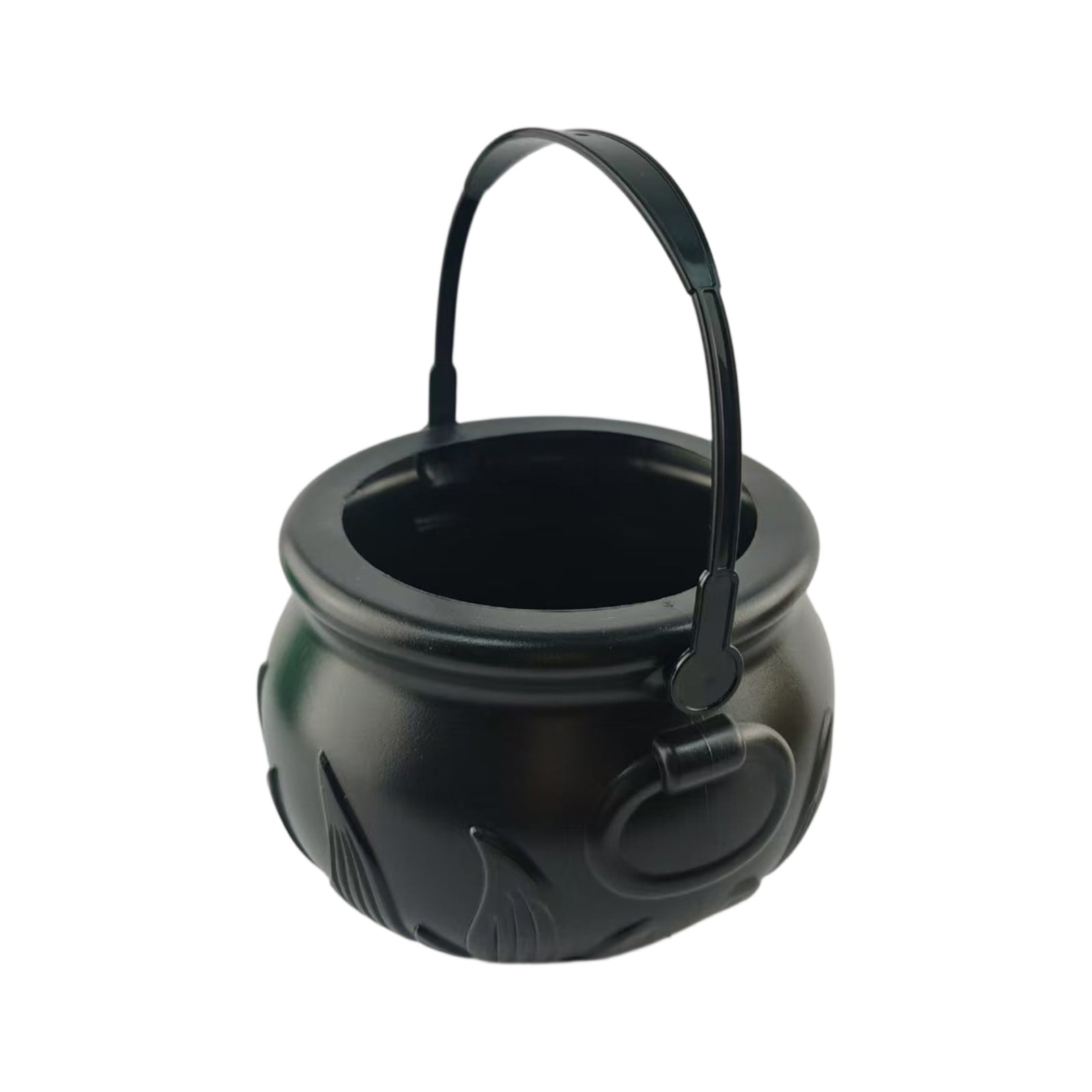 Witch Bucket, 6in Halloween Witch Bucket, Candy Bucket, Black Witch ...