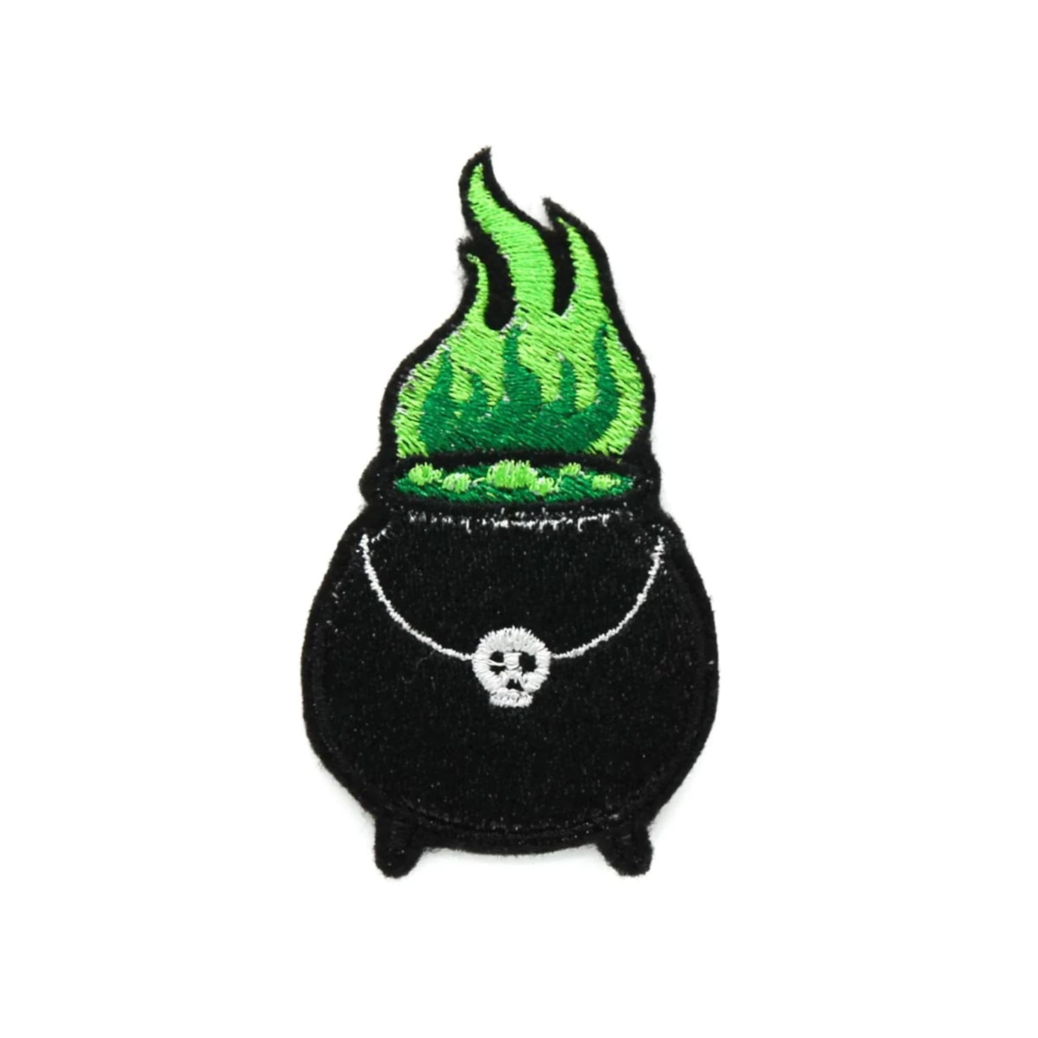 Witch Cauldron Iron-On Embroidered Patch - Walmart.com
