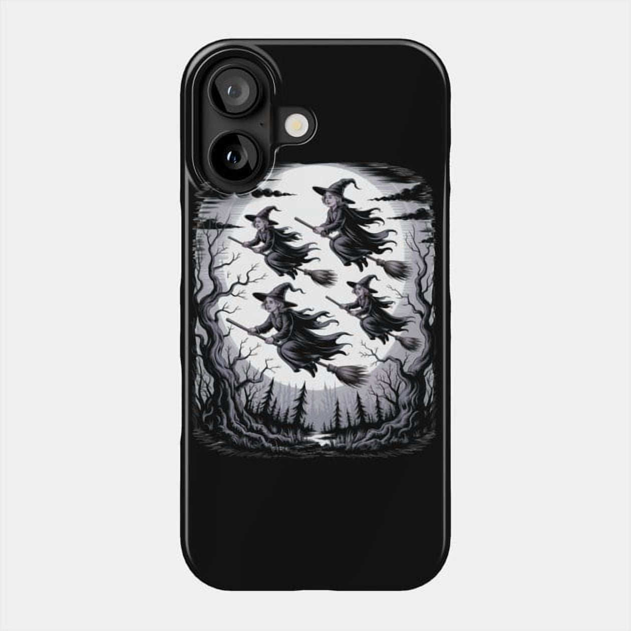 Witch Coven in Flight creepy Halloween Gothic Tough Case for iPhone 11 ...