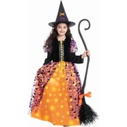Rubies Light Up Twinkle Witch Costume for Kids, Girls Small - Walmart.com