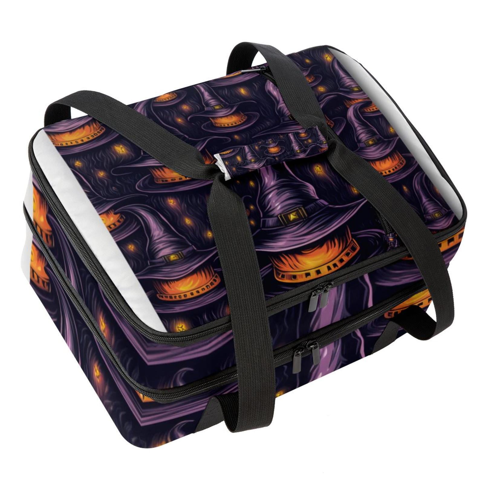 Witch Hat Double Layered Insulated Lunch Bag with Two Compartments ...
