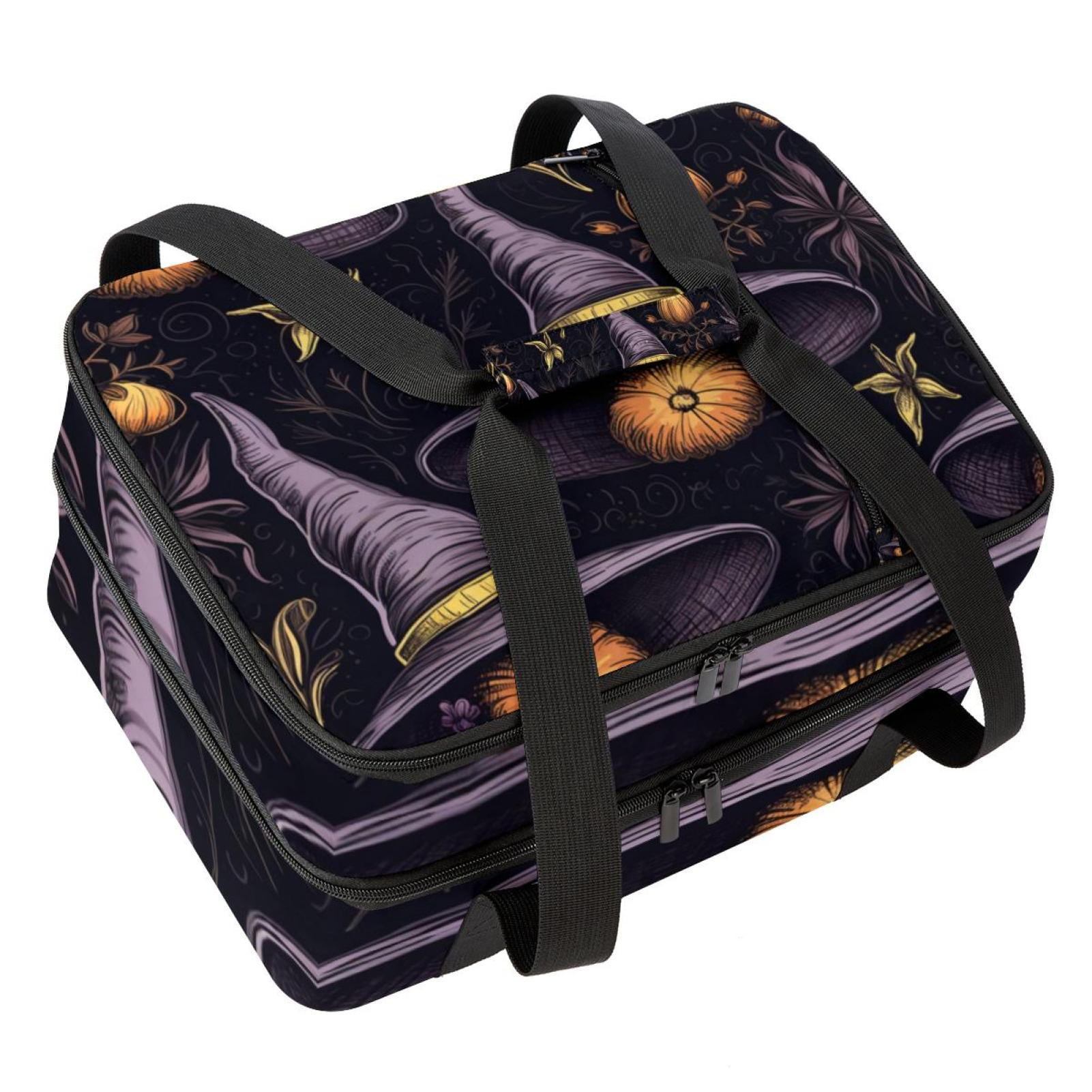 Witch Hat Double Layered Insulated Refrigerated Lunch Bag with Two ...