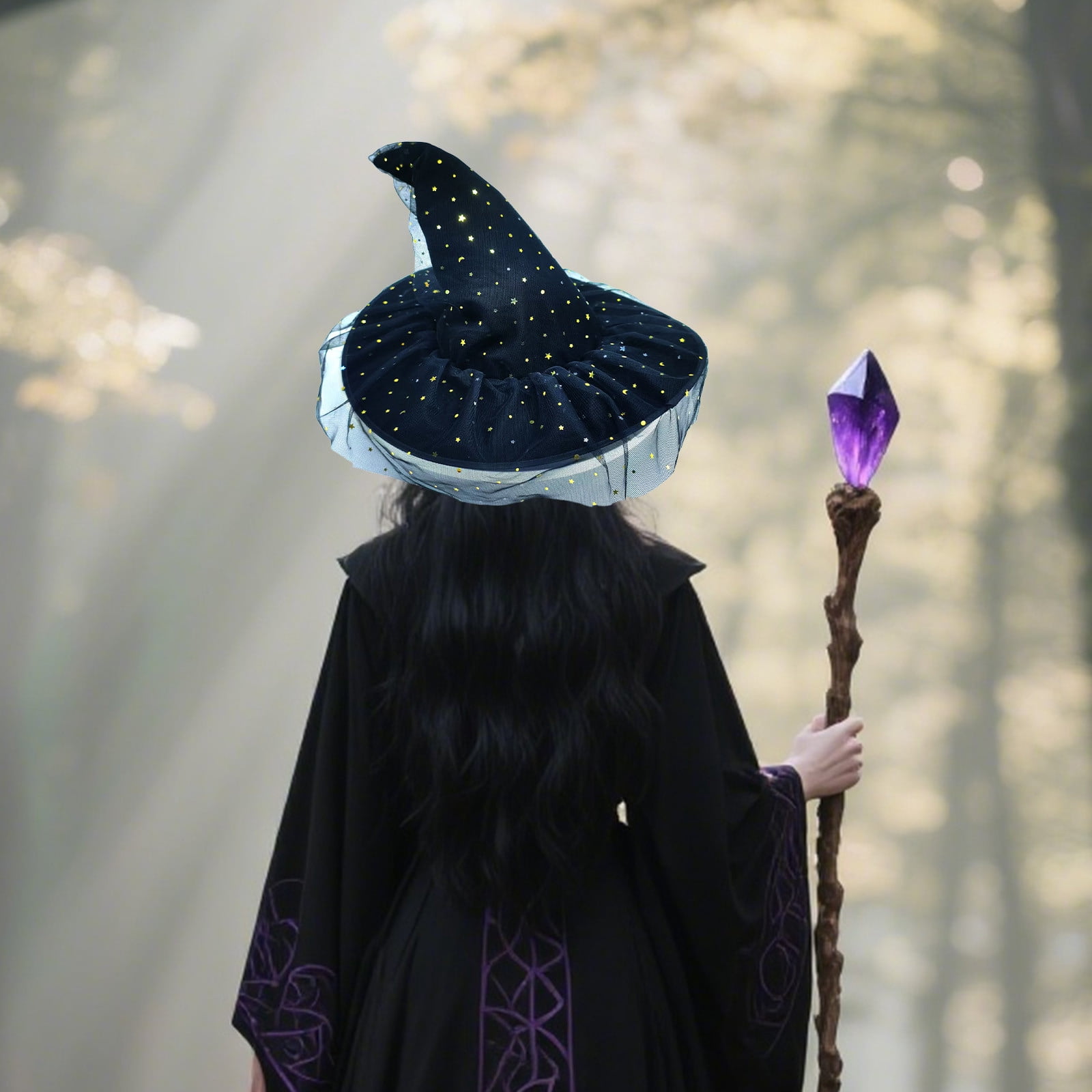 Witch Hat, Witch Hat Wicked Wizard Costume, Wizard Hat Cosplay ...