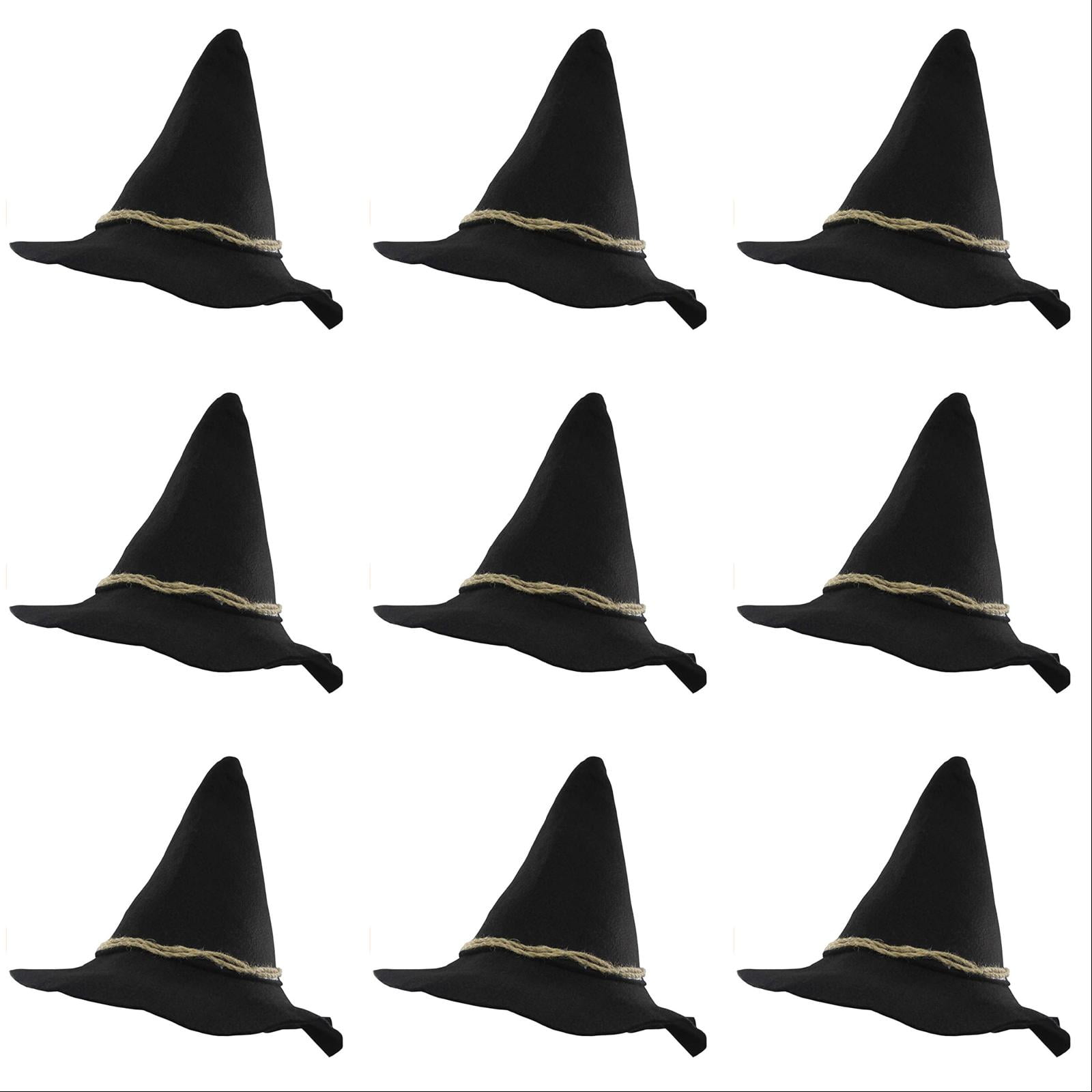 Witches Hats Birthday Hats Witch Decor 12PCS Halloween Accessories ...