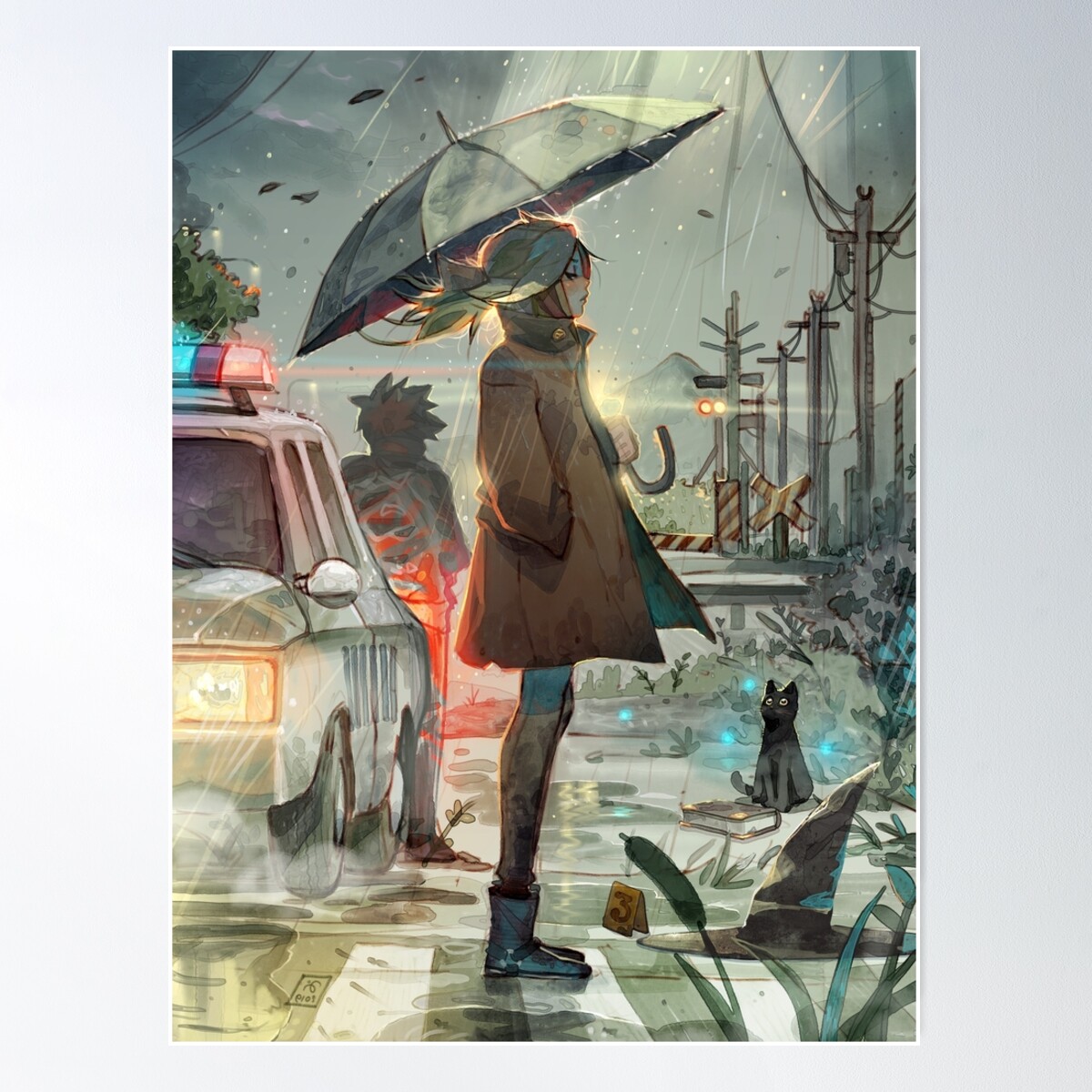 Witch Hunt Poster Wall Art, Modern Wall Decor For Living Room Bedroom ...