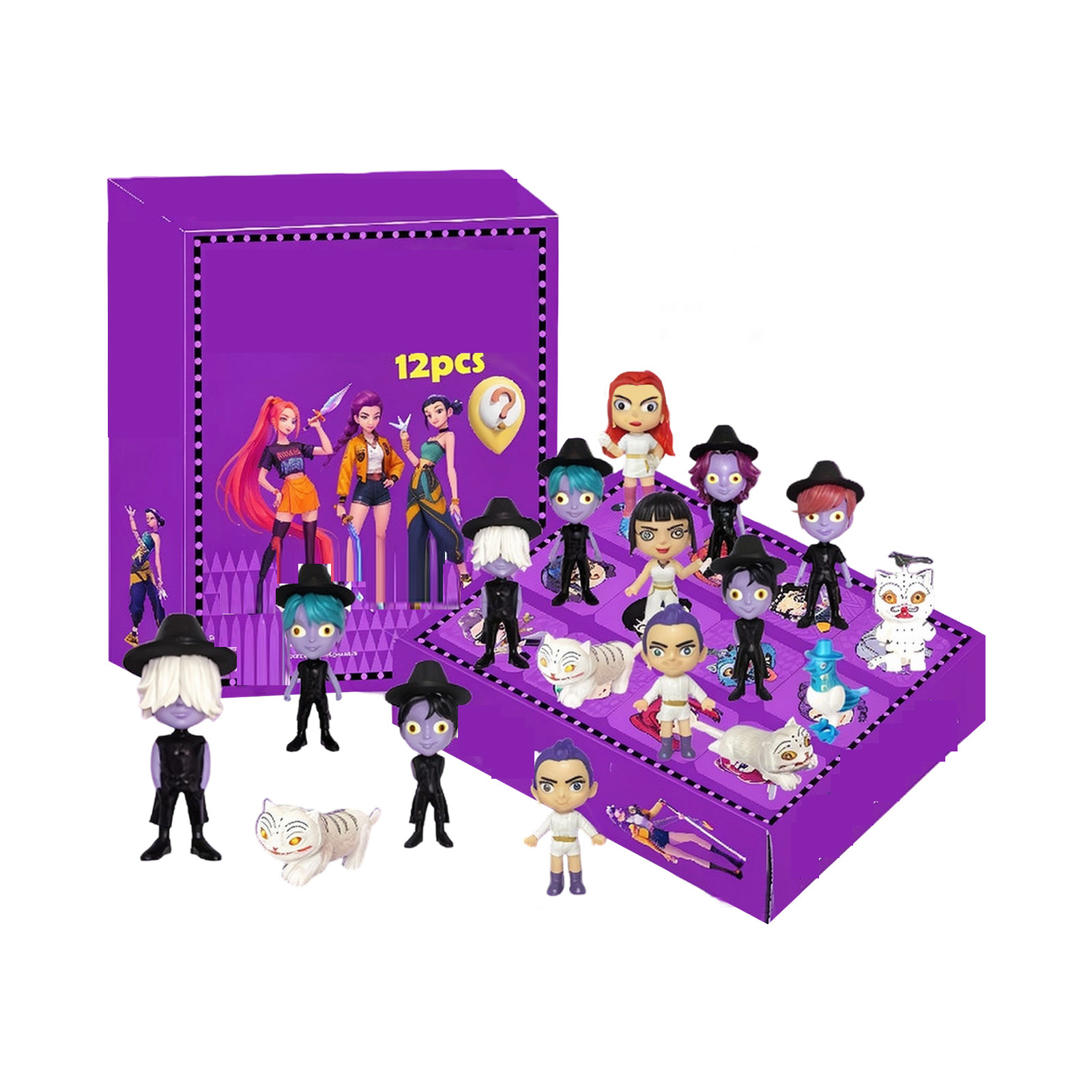 Witch Hunt Team Blind Box - Super-Cool Witch Hunt Squad Member Action ...
