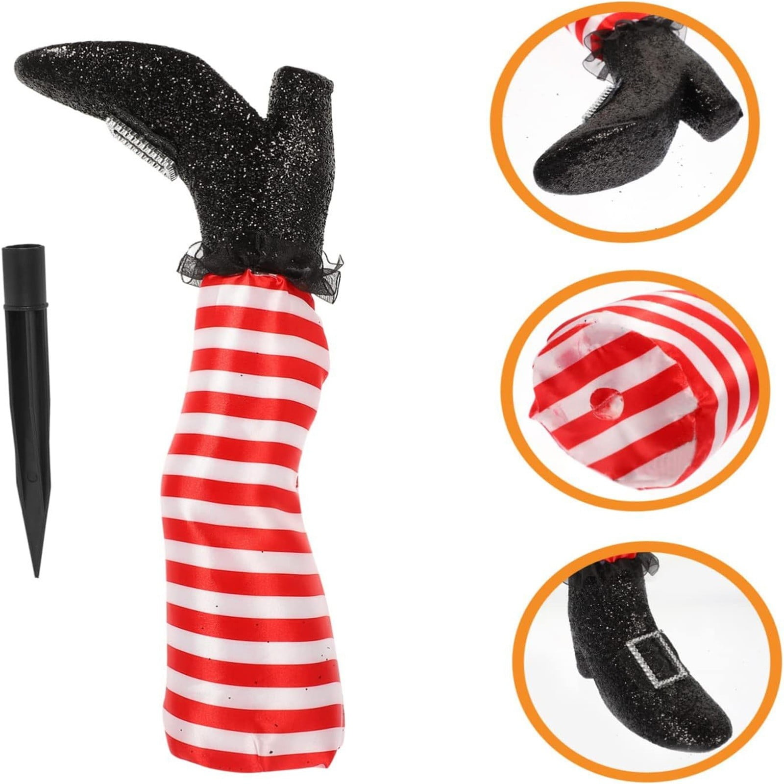 Witch Leg Yard Stake For Decoration Boys Party for Kids 8-12 Event ...